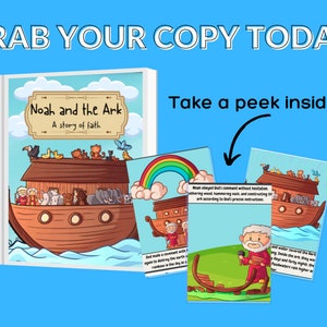Noah's Ark Activity Bundle- Printable & Digital- Google Slides/nearpod ...
