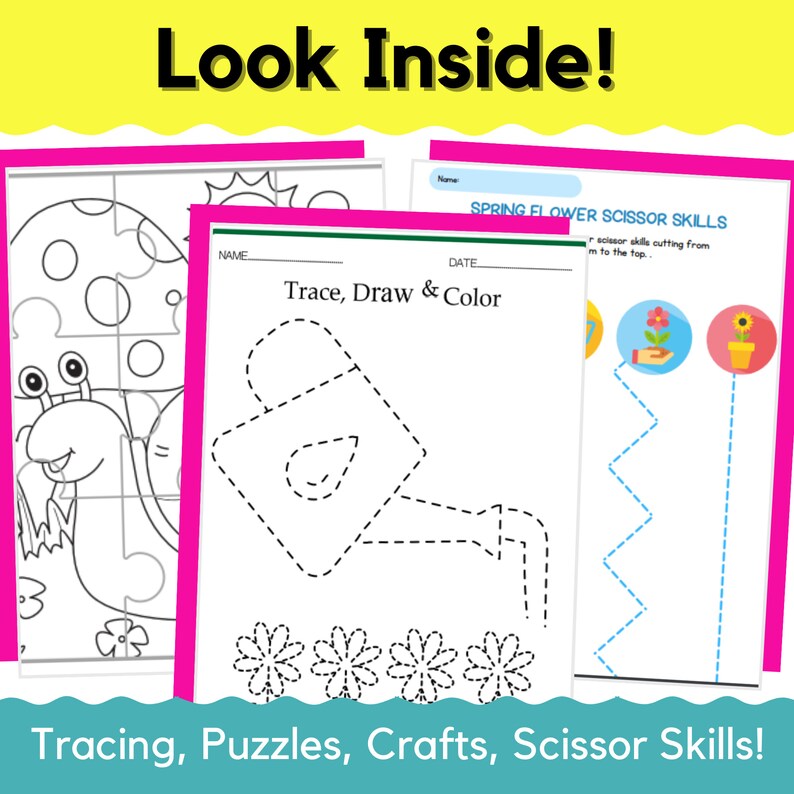 Ultimate Spring Bundle for Pre-k, Kindergarten, 1st / Math & Literacy ...