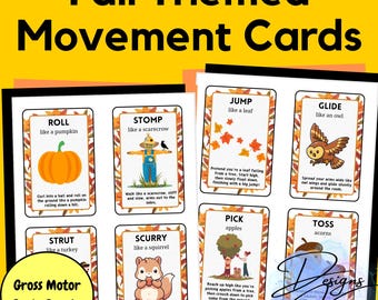 Christmas Themed Gross Motor Movement Cards | Brain Breaks | Transition ...