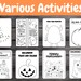 Halloween Coloring & Activity Pack | Classroom Party Activities - 162 ...
