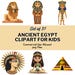 Ancient Egypt Clipart for Kids | Cute History PNG Bundle | Pharaoh ...