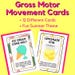 Summer Themed Gross Motor Movement Cards | Brain Breaks | Transition ...