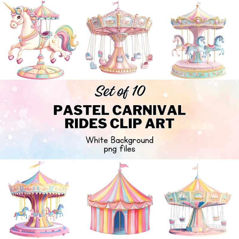 Pastel Carnival - Etsy