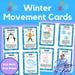 Winter Movement Cards: Gross Motor Skills Activity (printable) - Etsy