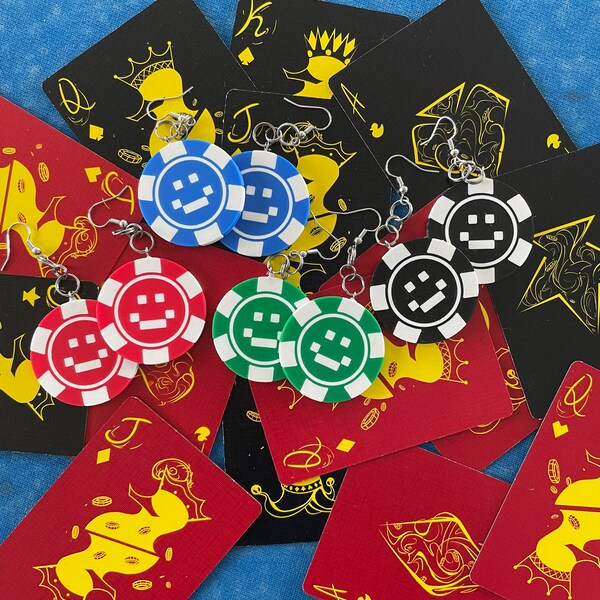 Quackity Las Nevadas Poker Chip - Etsy UK