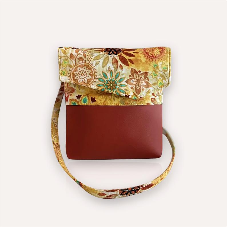 Crossbody Purse Handbag Bag Yellow Flowers - Etsy