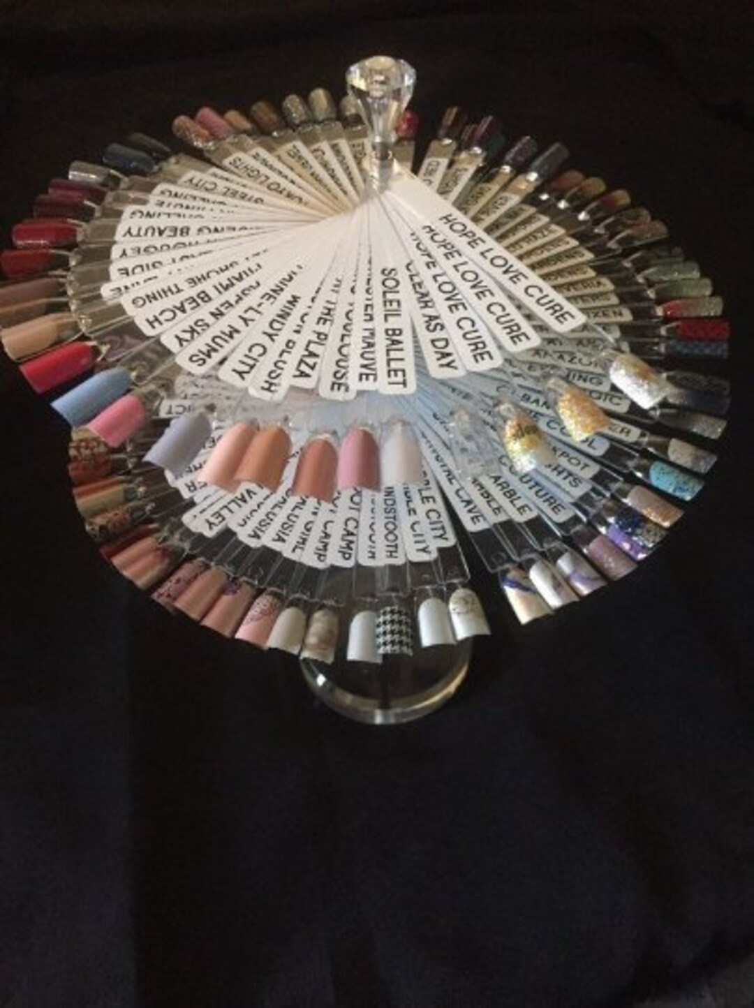 DIY Nail Display Sticks Spiral or on Ring - Etsy