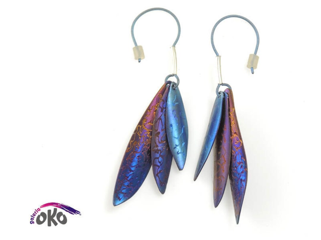Titanium Earring - Etsy