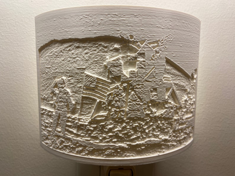 NASA Lithophane Night Light - Etsy