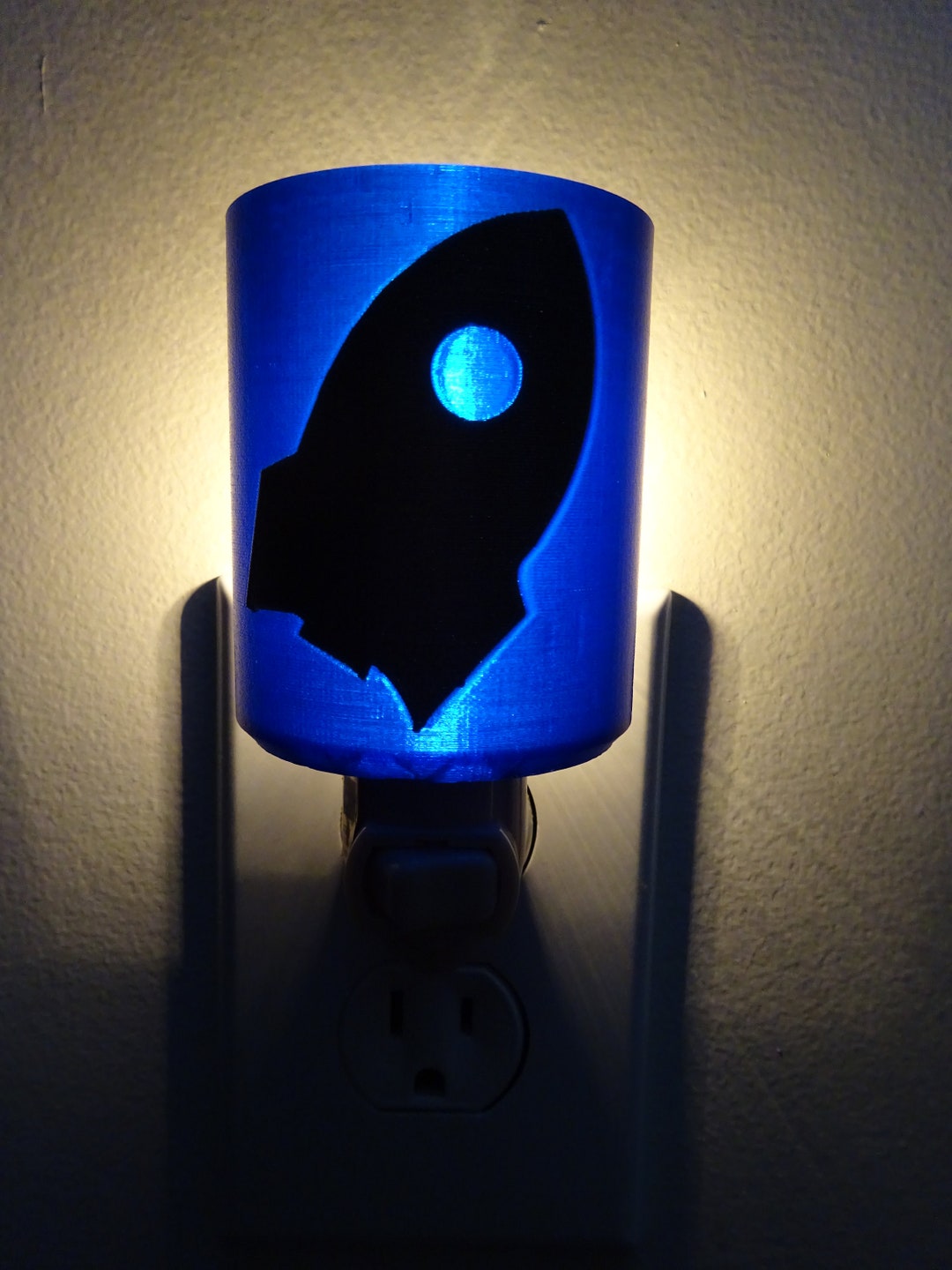 Rocket Ship Night Light - Etsy