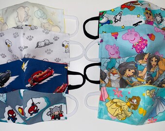 Kids face mask | Etsy