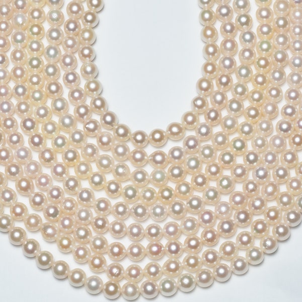 Saltwater Pearl Necklace - Etsy