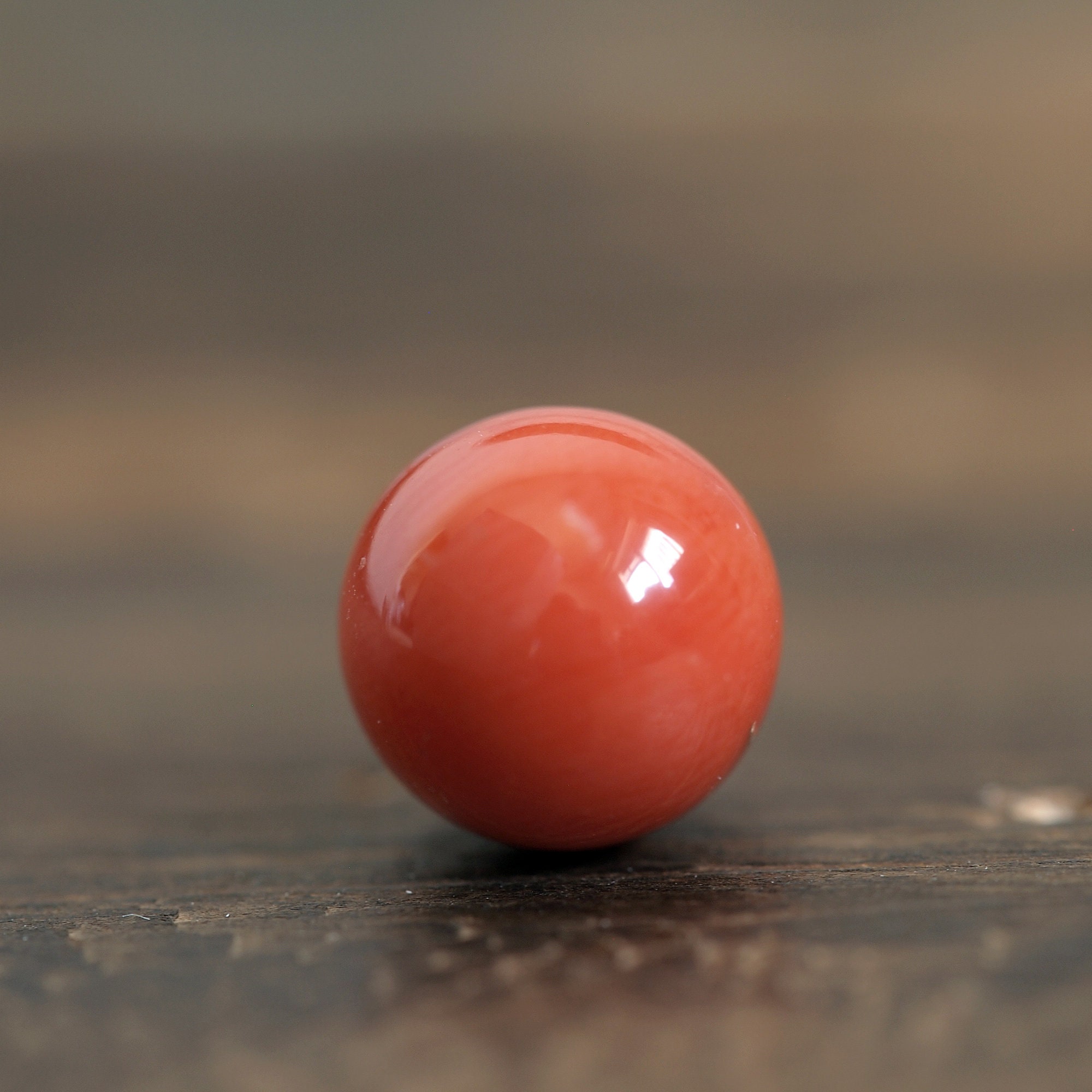 Undyed Natural Japanese Red Coral Round Bead 8.8mm Slightly | Etsy