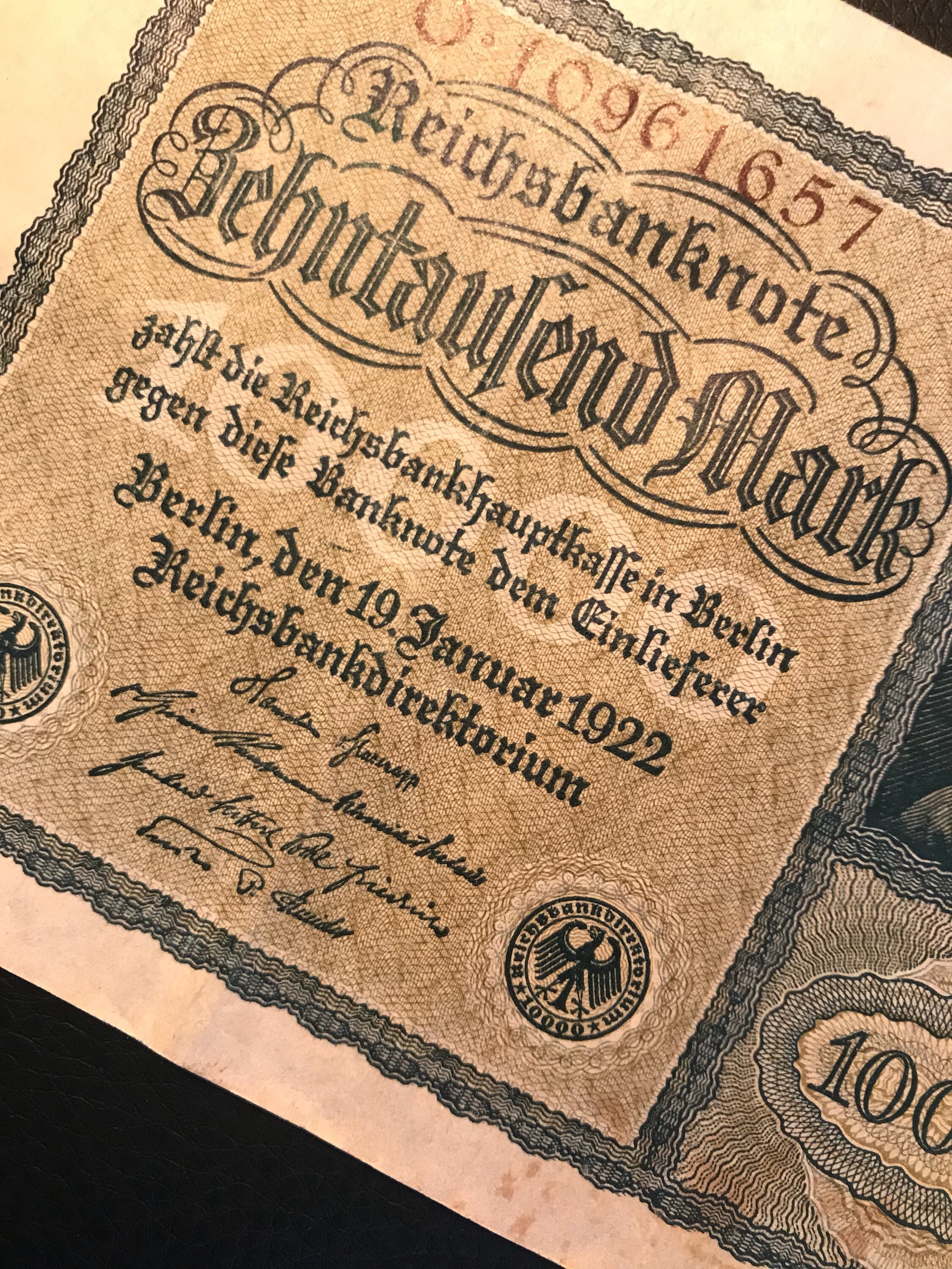 1922 Obsolete German Paper Money Deutschmarks Marks Bills Dollar 1922-obsolete-german-paper-money-deutschmarks-marks-bills-dollar