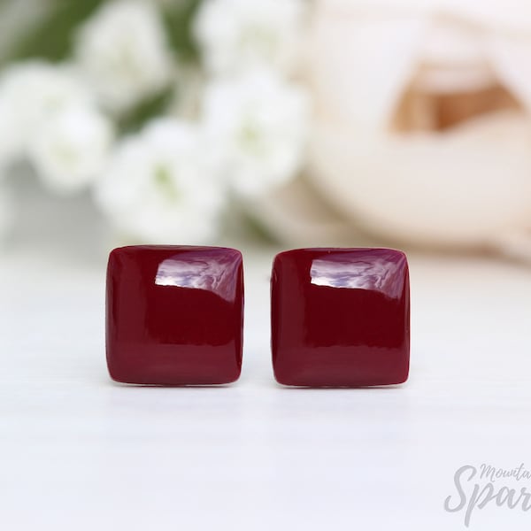 Red Wine Earrings - Etsy