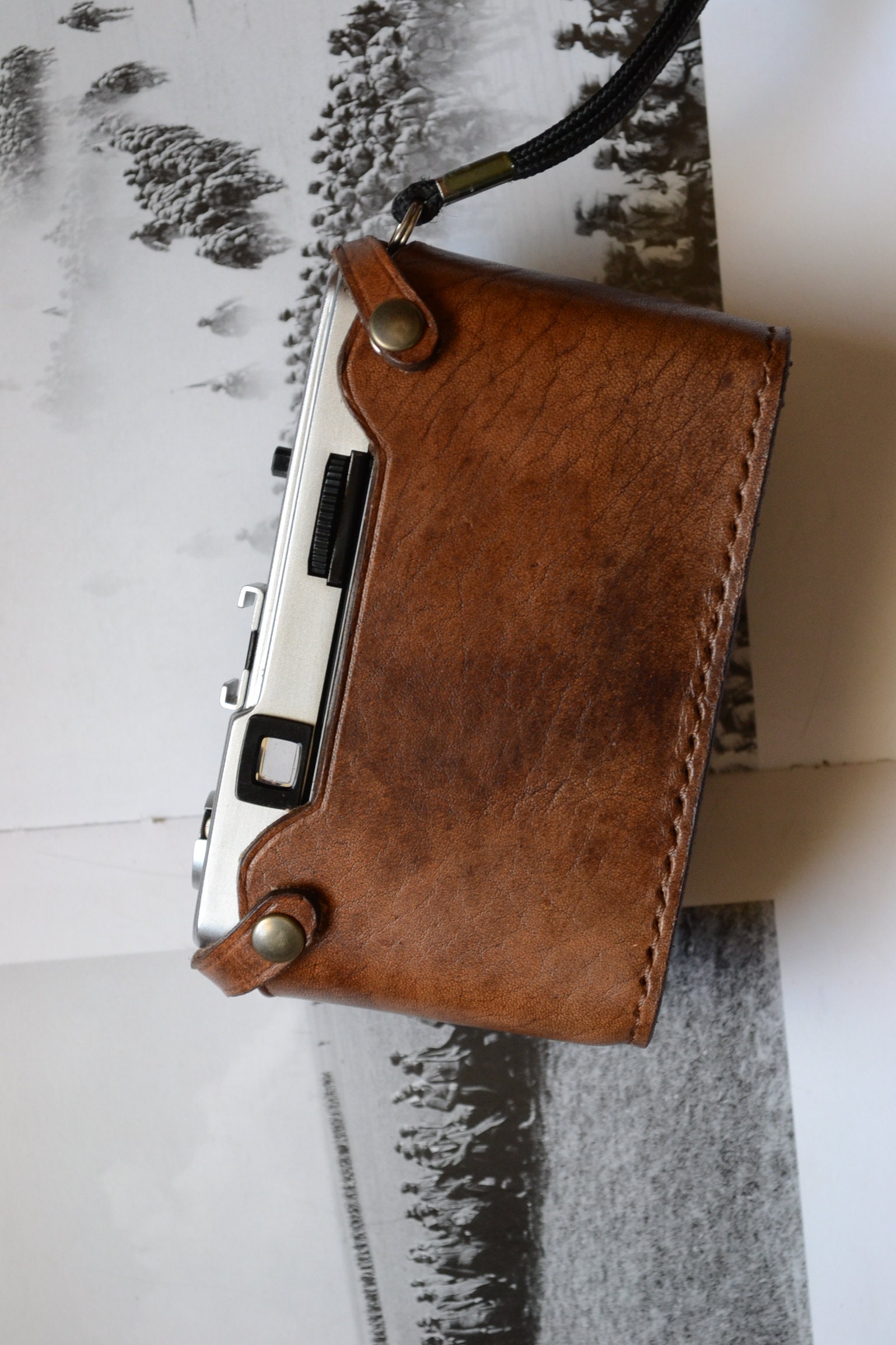 Leather Half Case for Olympus Trip 35 - Etsy