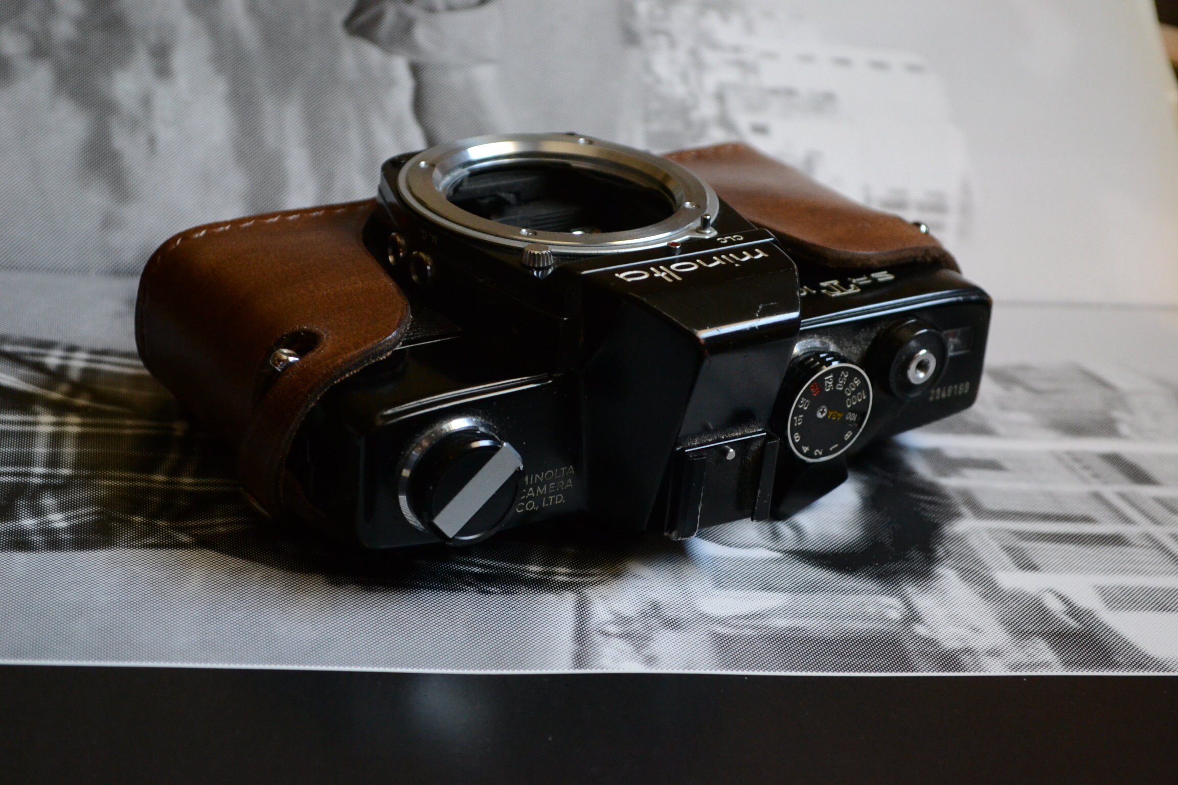 Leather full case for Minolta SRT camera | Etsy