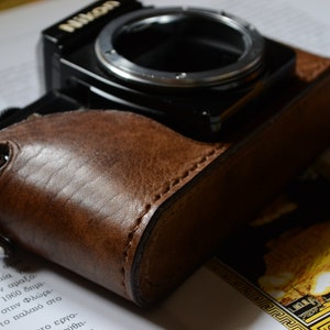 Leather Half Case for Nikon FG Camera - Etsy