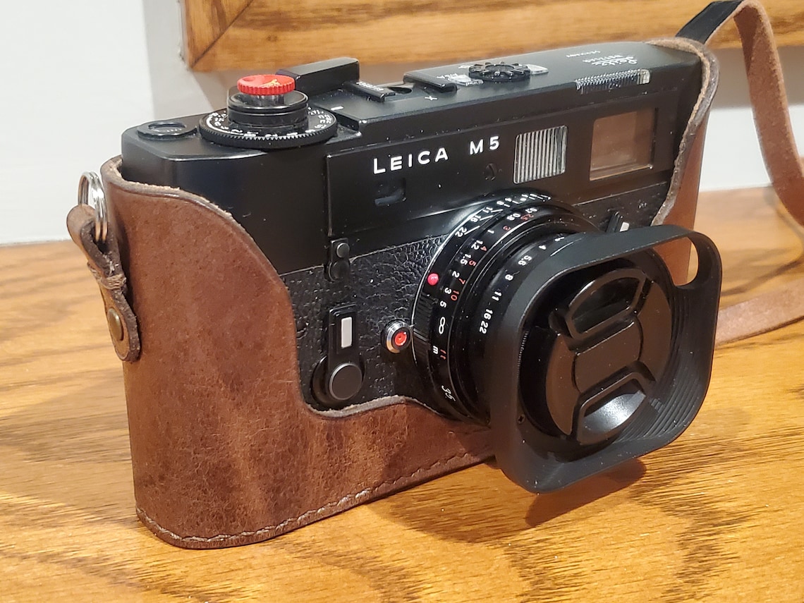 Leather Half Case for Leica M5 Rangefinder Camera - Etsy