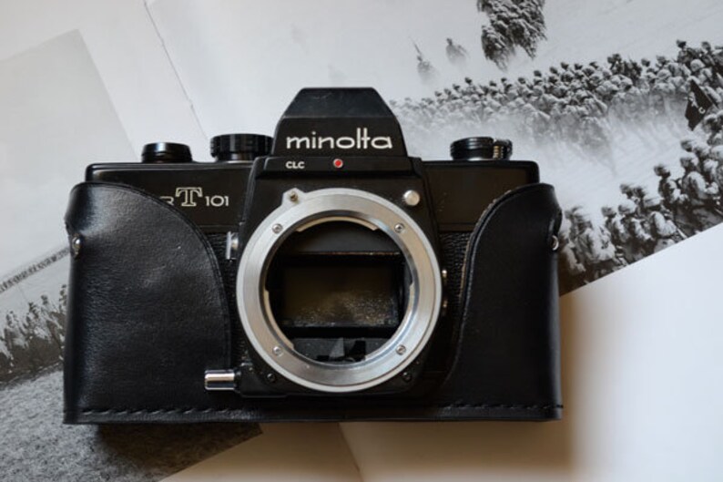 Leather Half Case for Minolta SRT Camera | Etsy