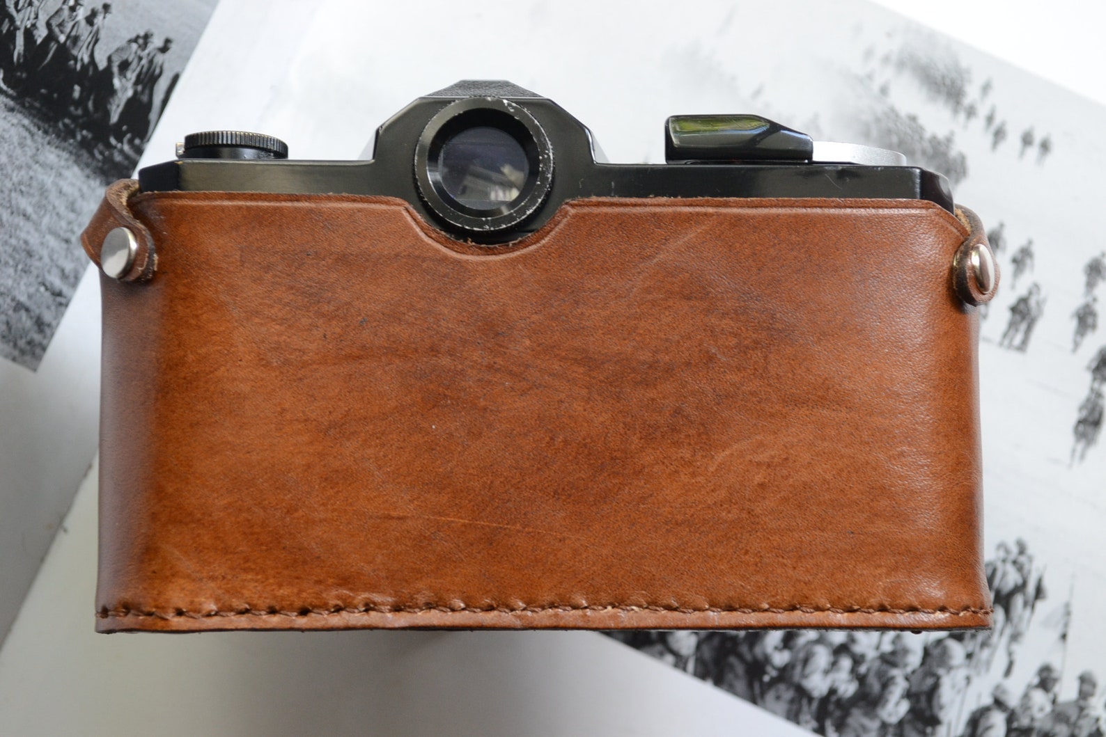 Leather Half Case for Nikon Nikkormat Camera | Etsy