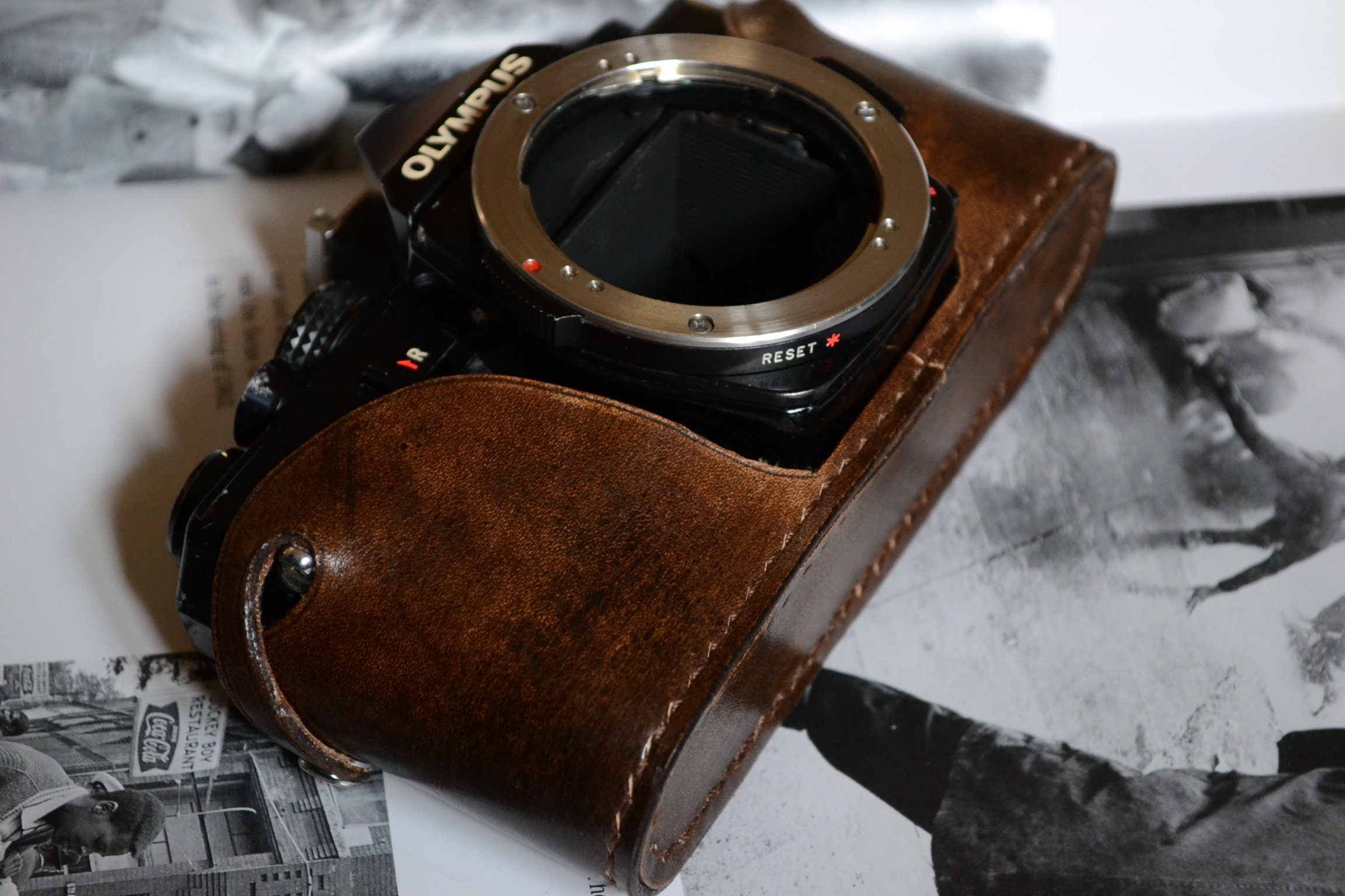 Leather Half Case for Olympus OM Series Cameras - Etsy