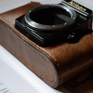 Leather Half Case for Nikon FG Camera - Etsy