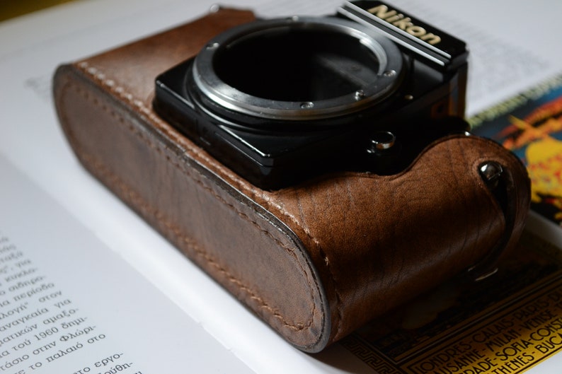 Leather Half Case for Nikon FG Camera - Etsy