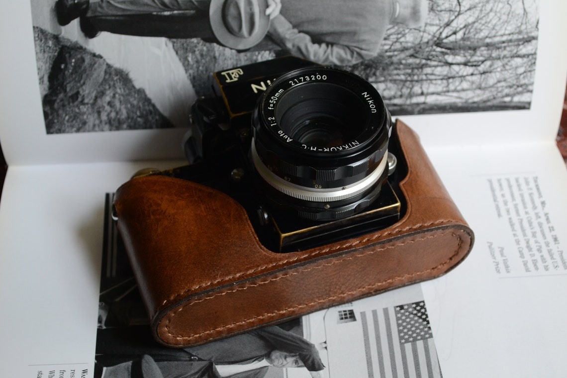 Leather Half Case for Nikon F Camera - Etsy