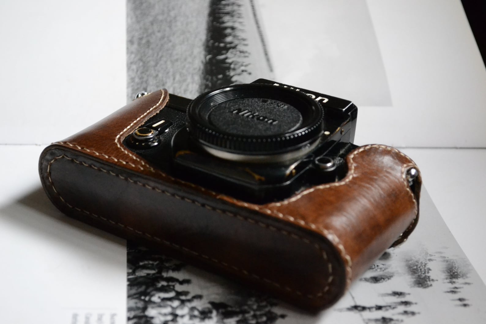 Leather Half Case for Nikon F2 Camera - Etsy