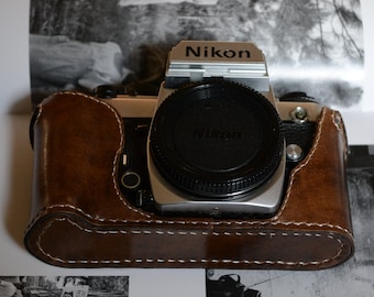 Leather Half Case for Nikon F3 Camera - Etsy