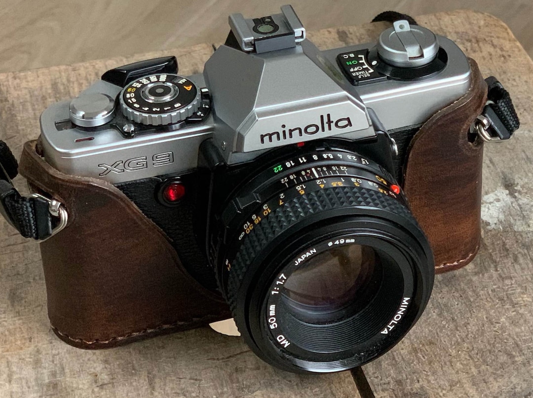 Leather Half Case for Minolta XG-1 , XG 2 , XG-9 Camera - Etsy