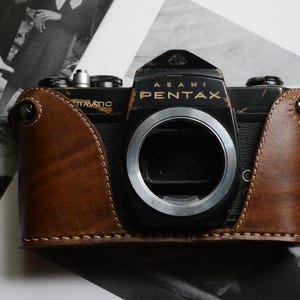 Leather Half Case for Pentax K1000 , SV & Spotmatic Camera - Etsy