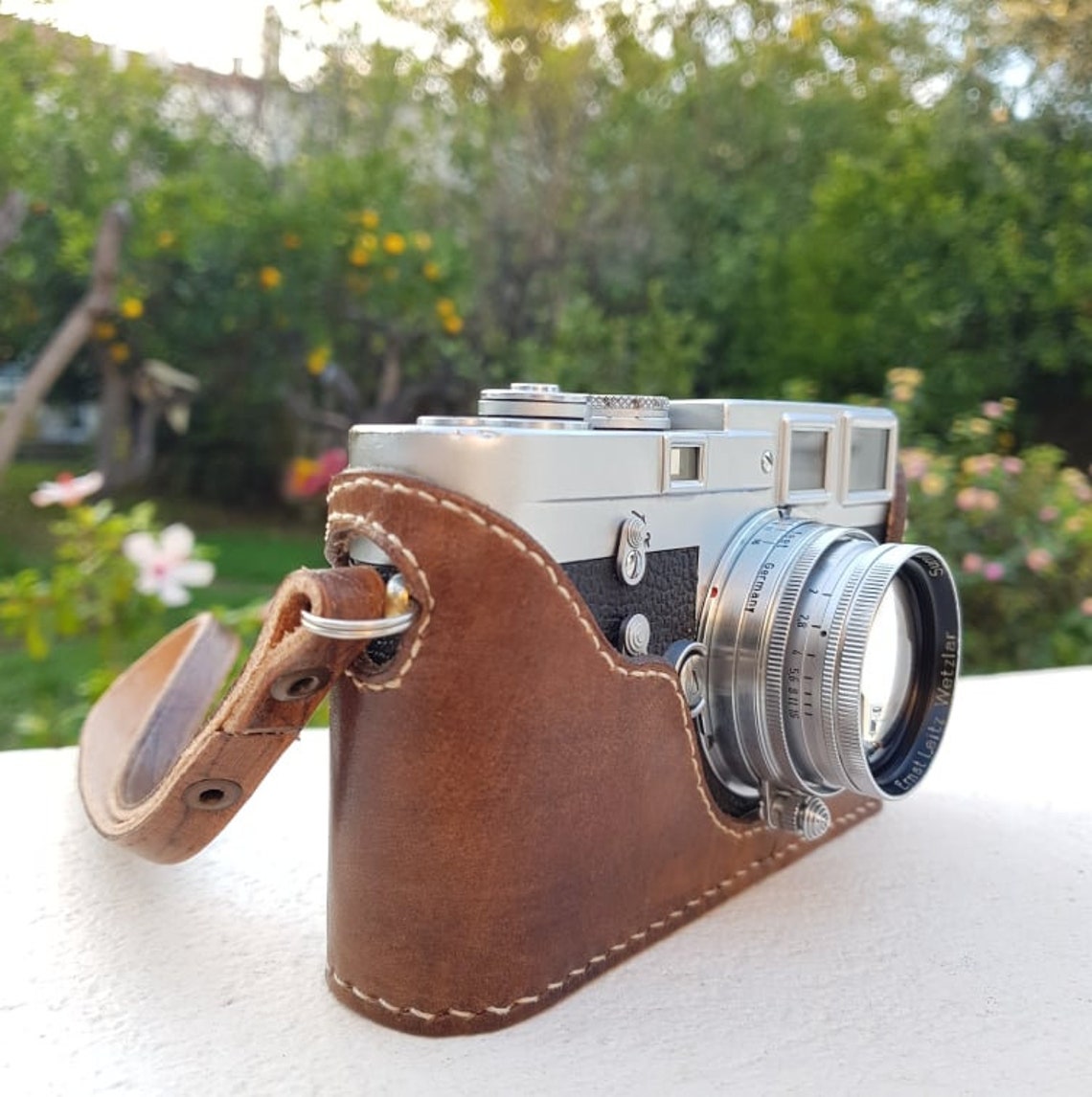 Leather Half Case for Leica M3 Rangefinder Camera - Etsy Sweden