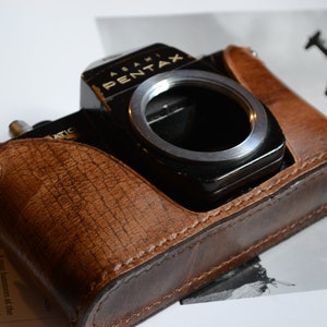 Leather Half Case for Pentax K1000 SV & Spotmatic Camera | Etsy Canada