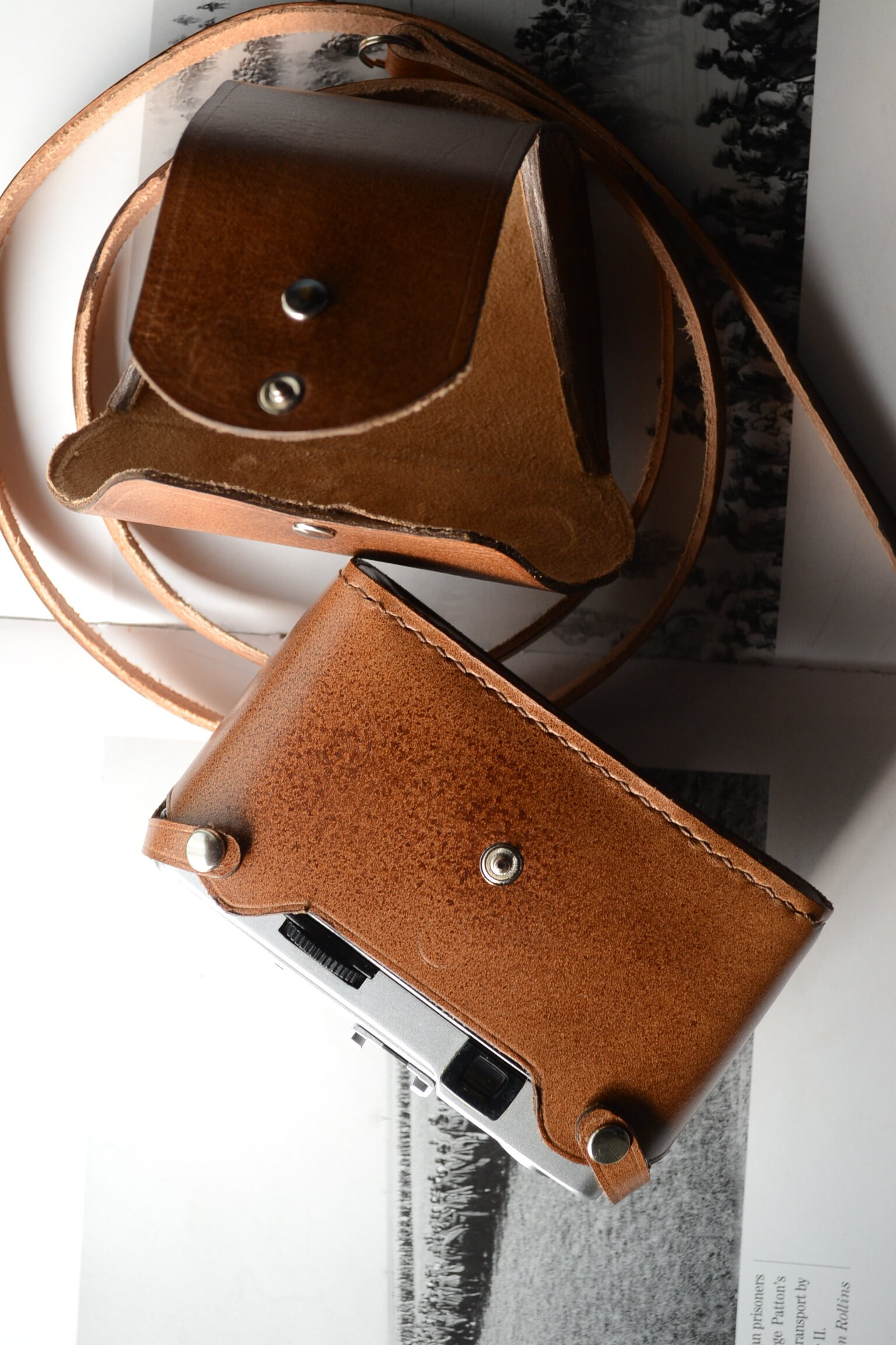 Leather full case for Olympus trip 35 film camera | Etsy