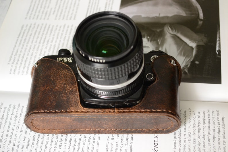 Leather Half Case for Nikon Nikkormat Camera | Etsy
