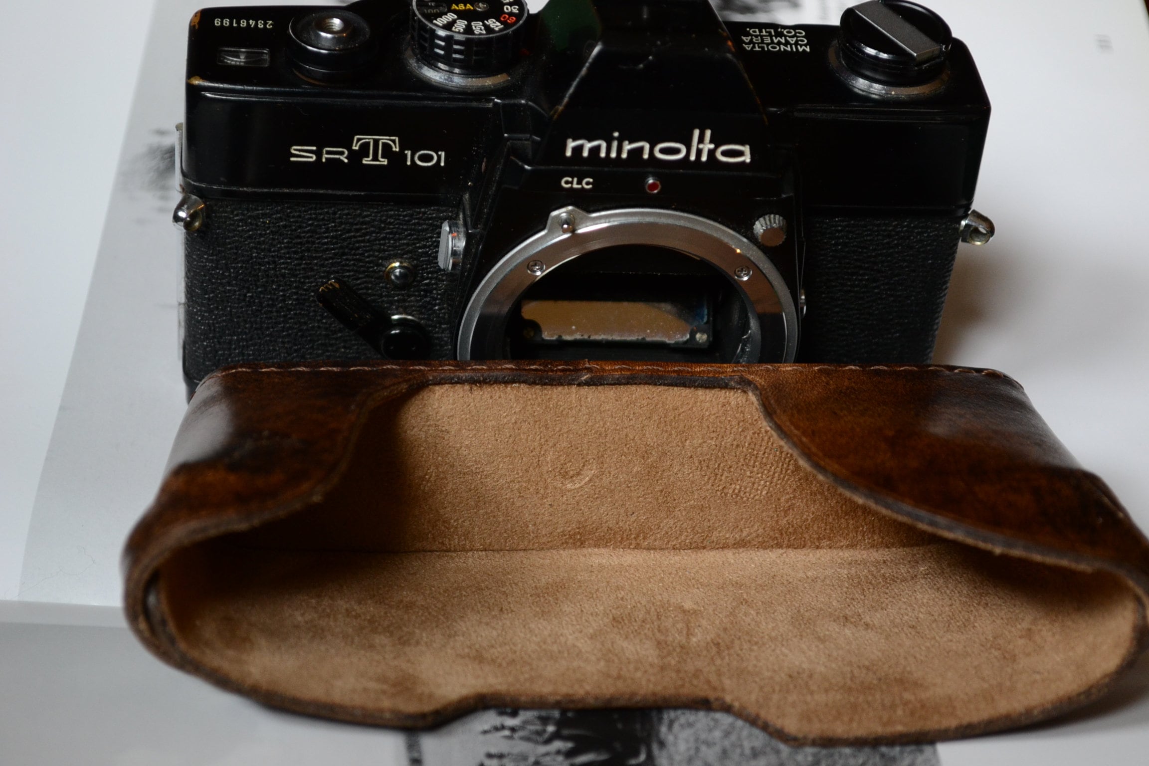 Leather Half Case for Minolta SRT Camera | Etsy