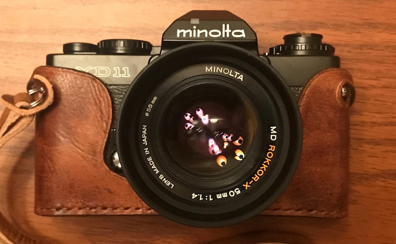 Leather Half Case for Minolta XD XD7 XD 11 Camera - Etsy