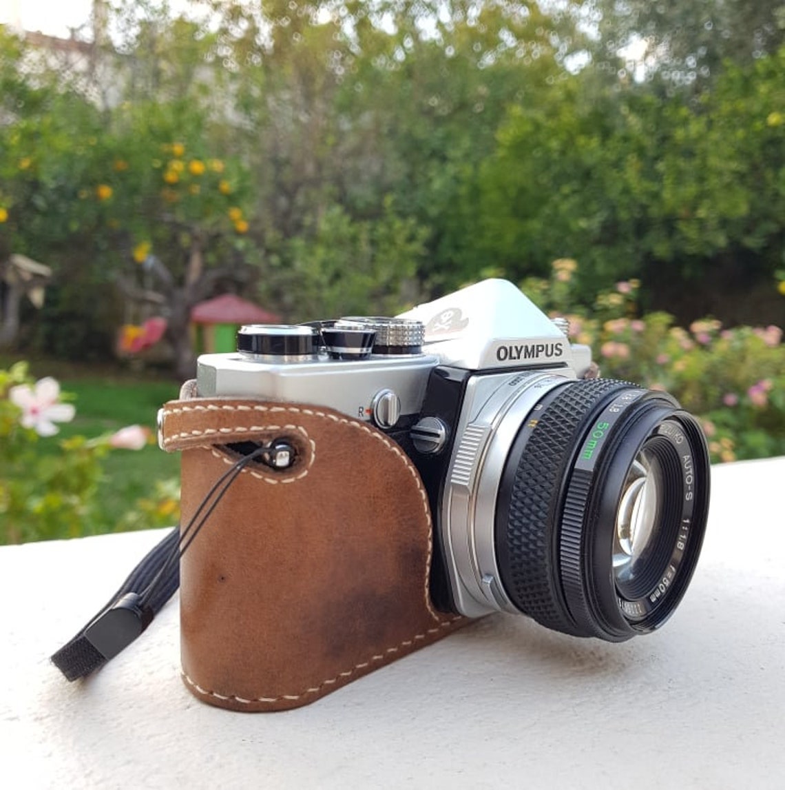 Olympus OM1 OM2 Leather Half Case for Olympus OM Series Camera - Etsy