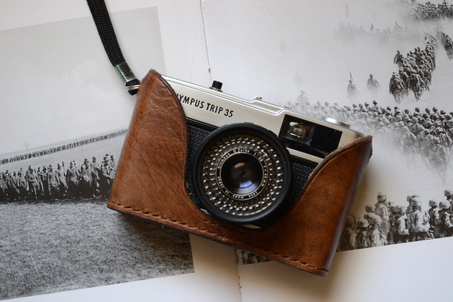 Leather Half Case for Olympus Trip 35 - Etsy