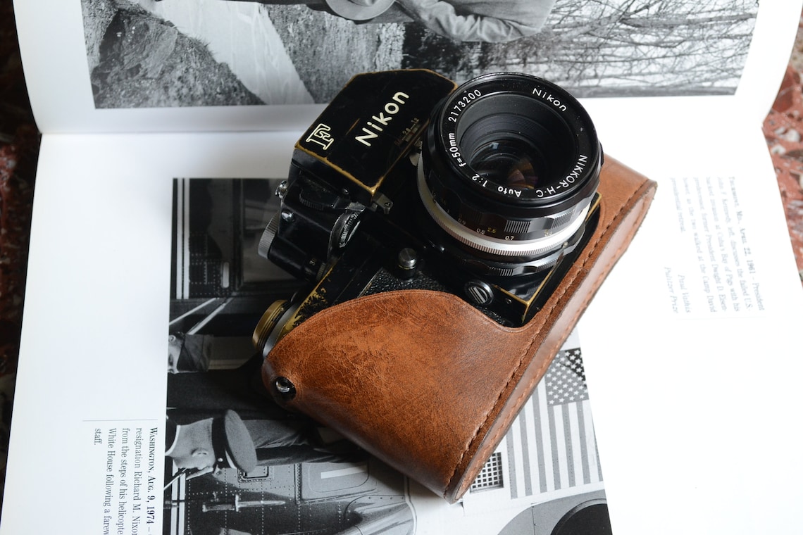 Leather Half Case for Nikon F Camera - Etsy