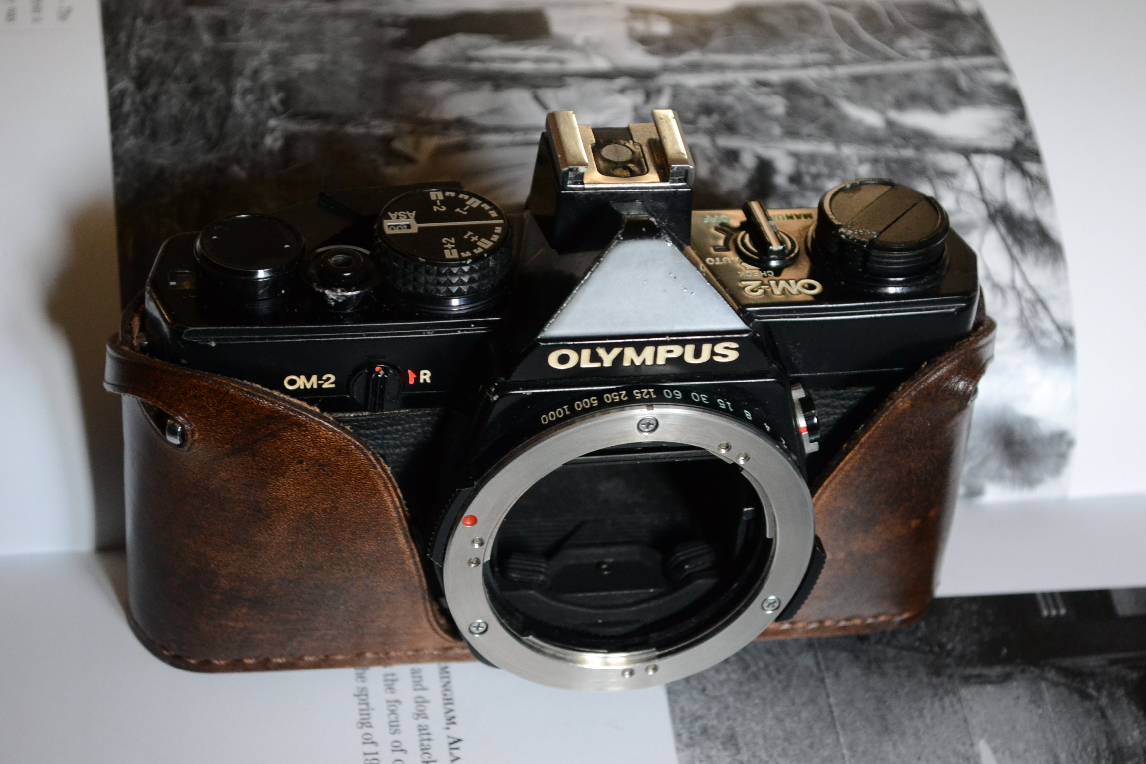 Leather Half Case for Olympus OM Series Cameras - Etsy