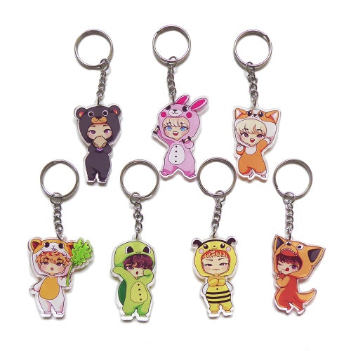 GOT7 Stickers GOT7 Gotoon Sticker Sheet Girls Girls Girls | Etsy