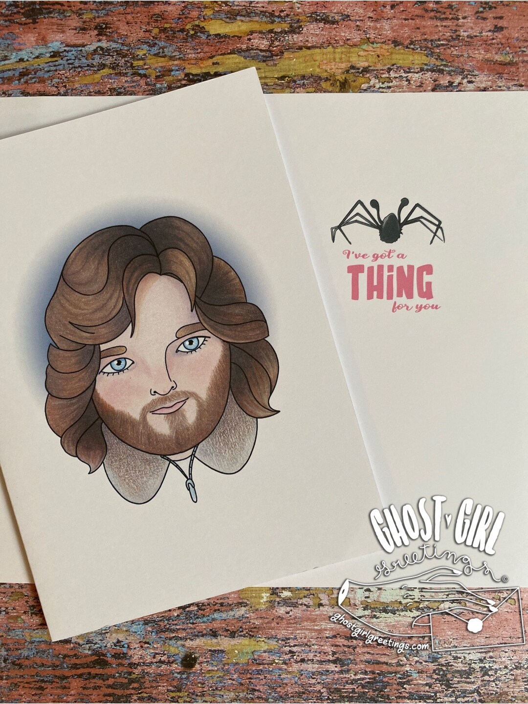A Thing for You, Horror Valentine, Horror Greeting Card, Horror Puns ...