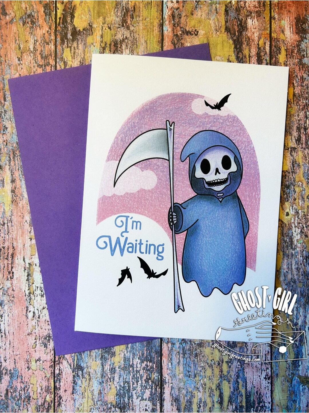Grim Reaper Birthday, Morbid Birthday Card, Funny Morbid Humor Birthday ...