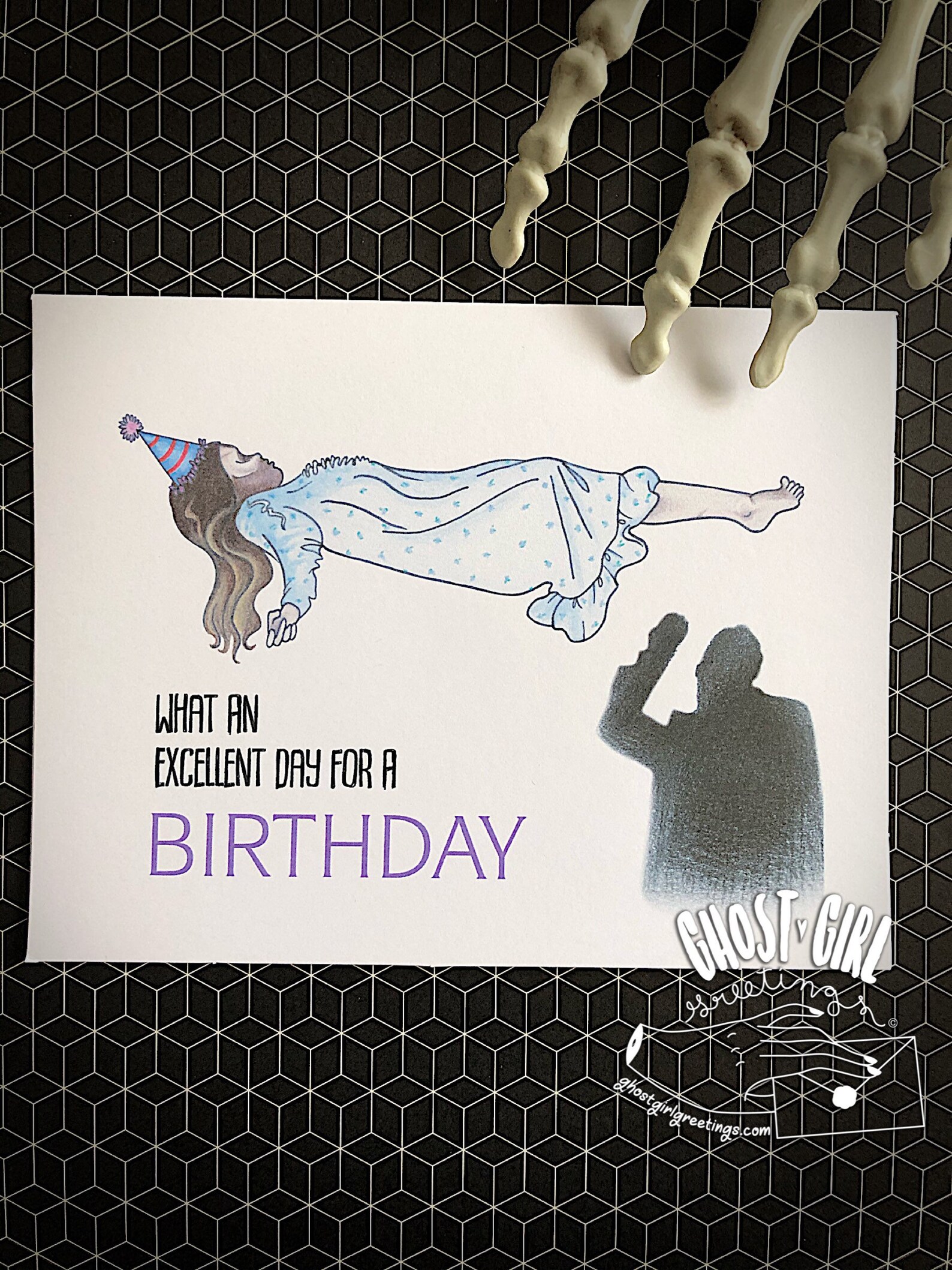 Exorcist Birthday Card, Horror Birthday Card, Horror Birthday Funny ...