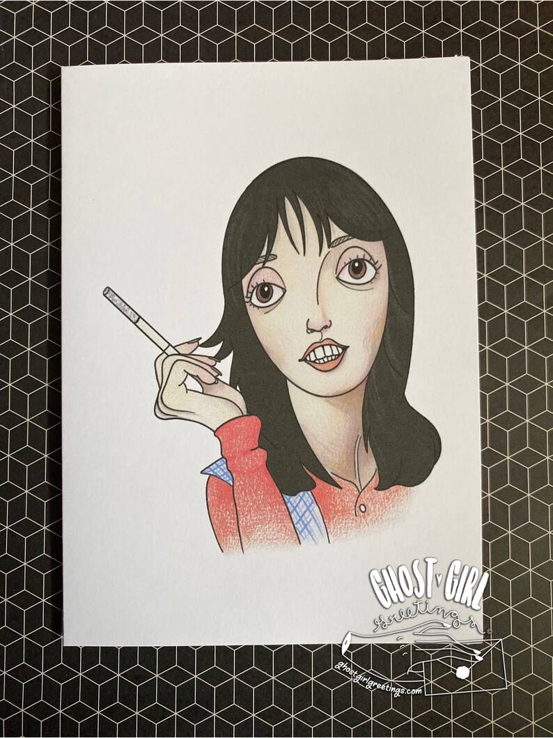 Greeting Card, Tap That Ash, Funny Greeting Card, Funny Horror Card ...