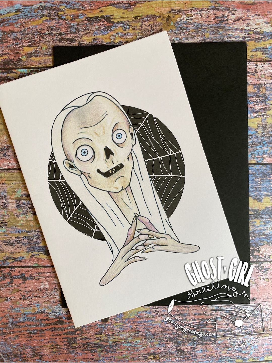 Horror Greeting Card, Tales From the Crypt, the Cyptkeeper, Spooky ...