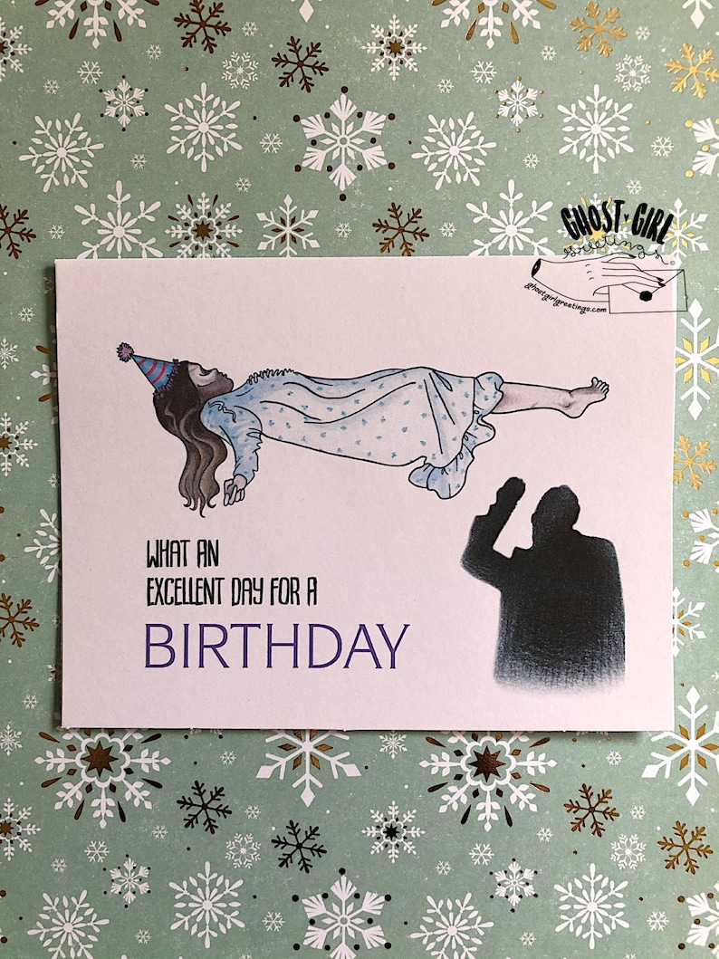 Exorcist Birthday Card Horror Birthday Card Horror Birthday - Etsy